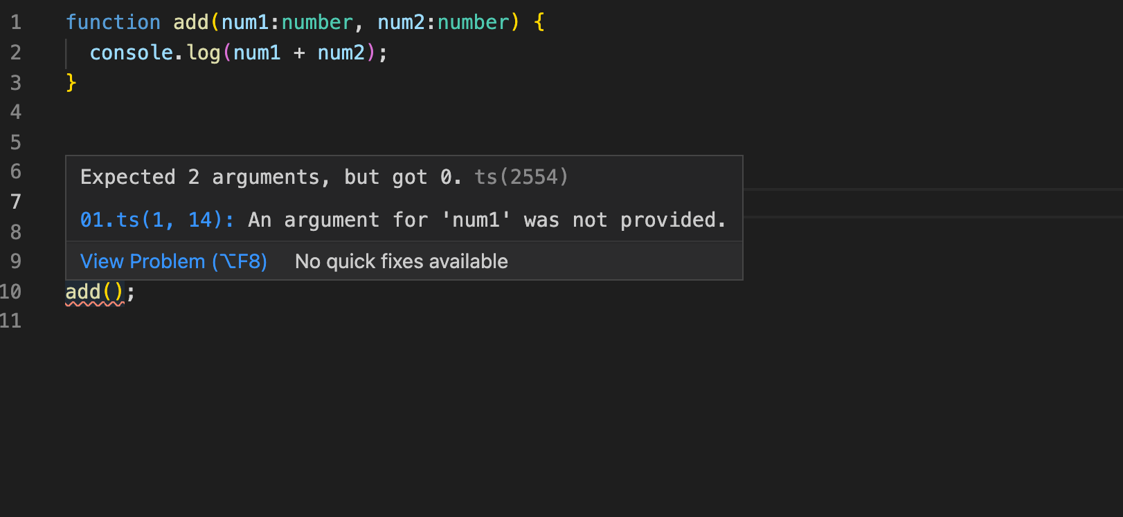 TIL - typescript 기본문법 정리